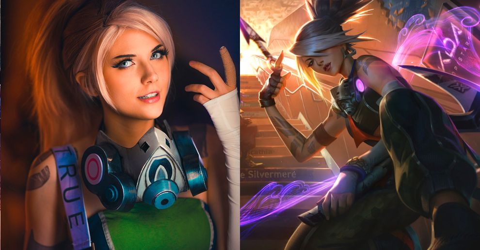 Świetny cosplay True Damage Akali z League of Legends - BOOP.PL