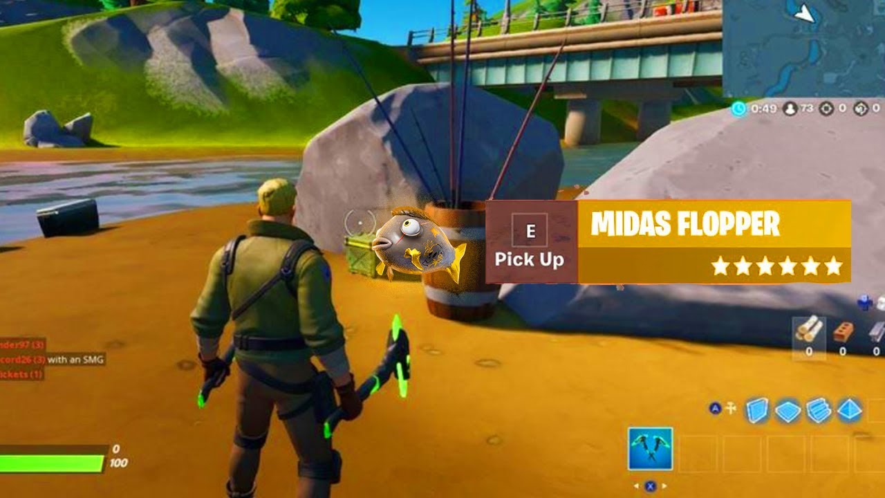 To najrzadszy przedmiot, jaki pojawił się w Fortnite. Rybka Midasa ...