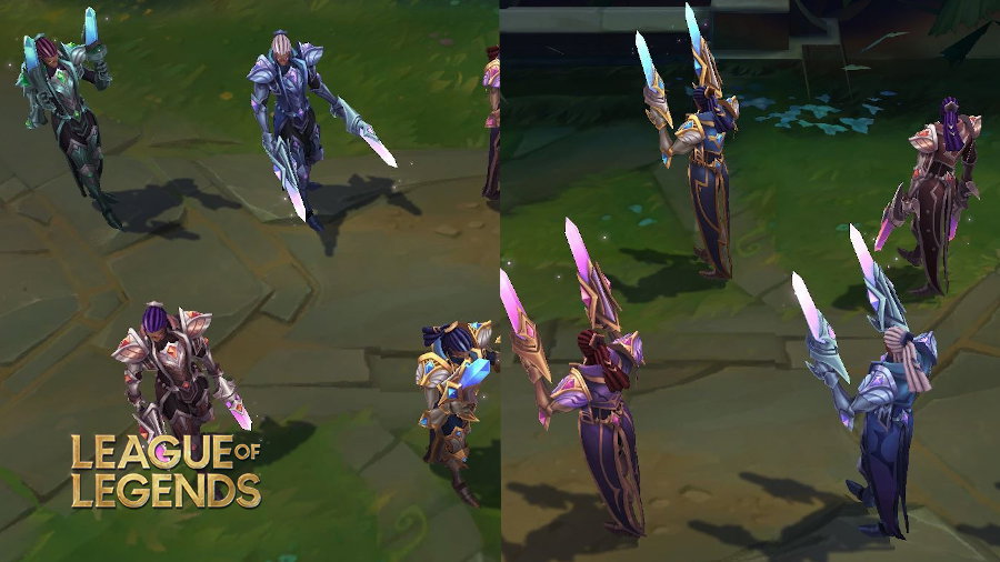Jak wygląda Victorious Lucian z LoLa w chromie dla każdej rangi ...