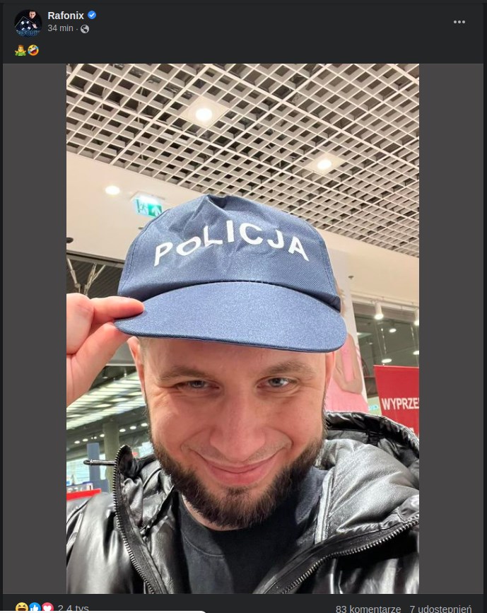 Rafonix ostro odpowiada Magicalowi. Pokazane zeznania na policji. Czyli ...