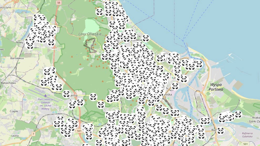 Pandabuy mapa. Widać, gdzie i kto kupował z PandaBuy, to po wycieku ...
