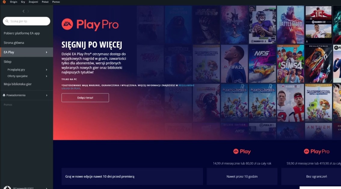 EA Play za 4 złote. Łapie się EA Sports FC 25 - BOOP.PL