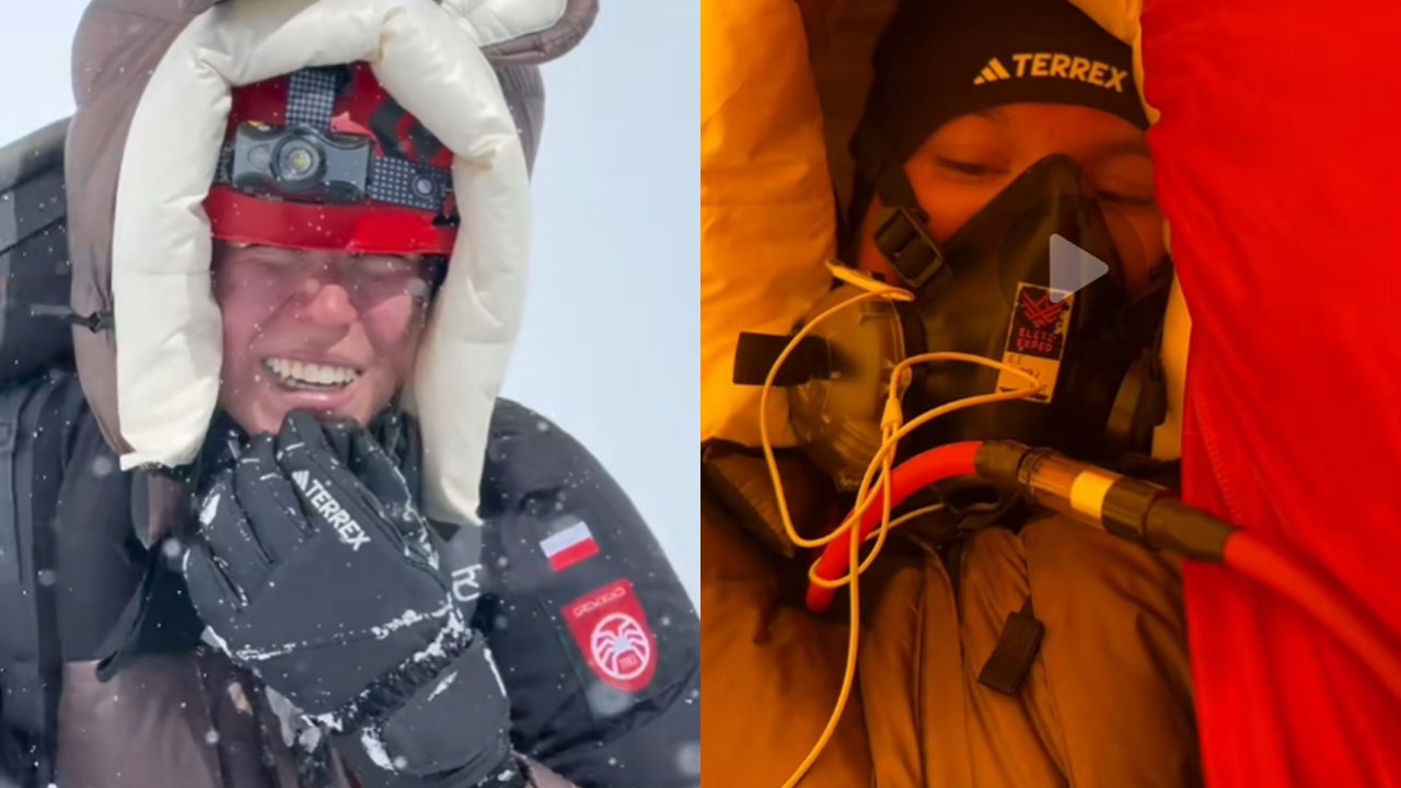Zoja Skubis opublikowała film z ciałem na Mount Everest. Teraz tłumaczy ...