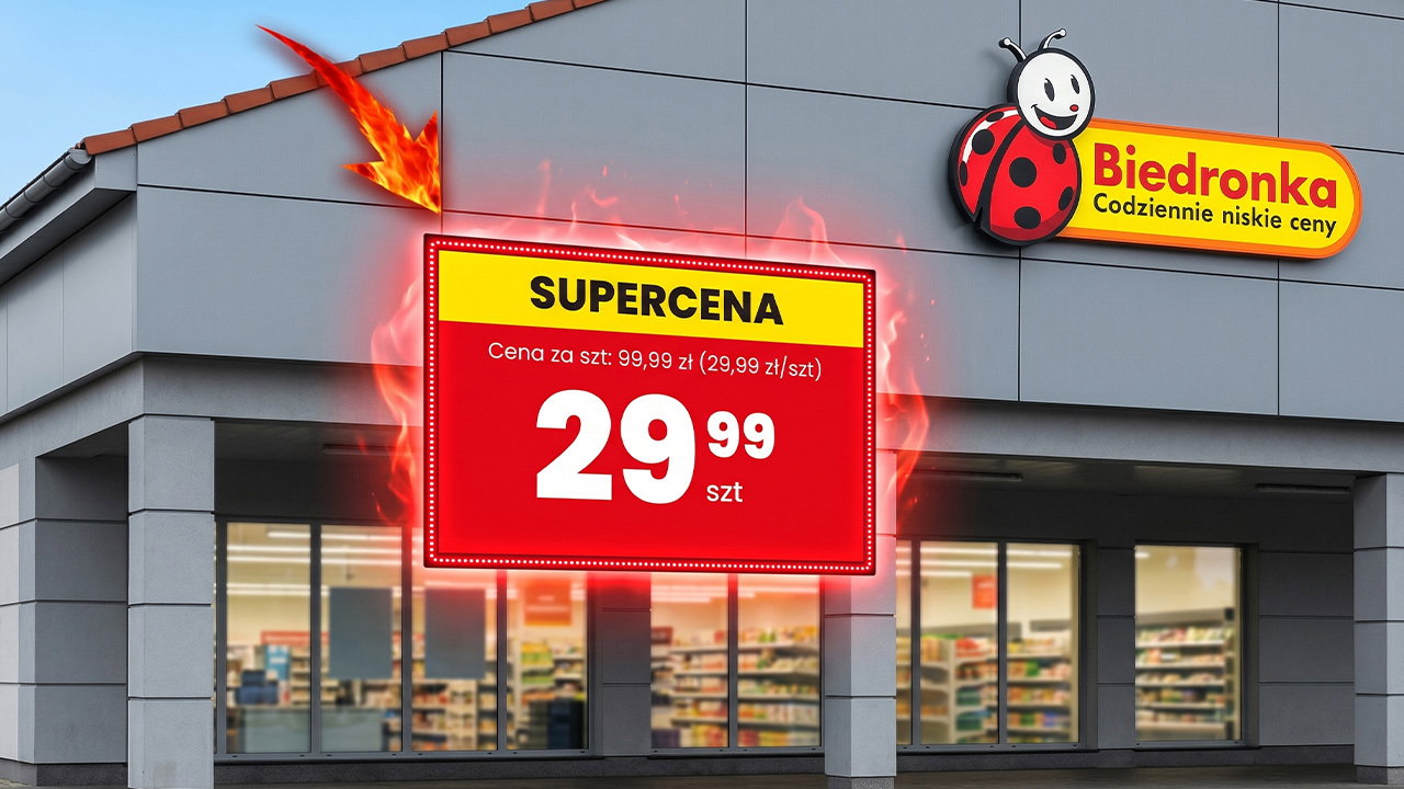 Biedronka musi się ich pozbyć po 29,99 zł, bo zajmują dużo miejsca. -70 ...
